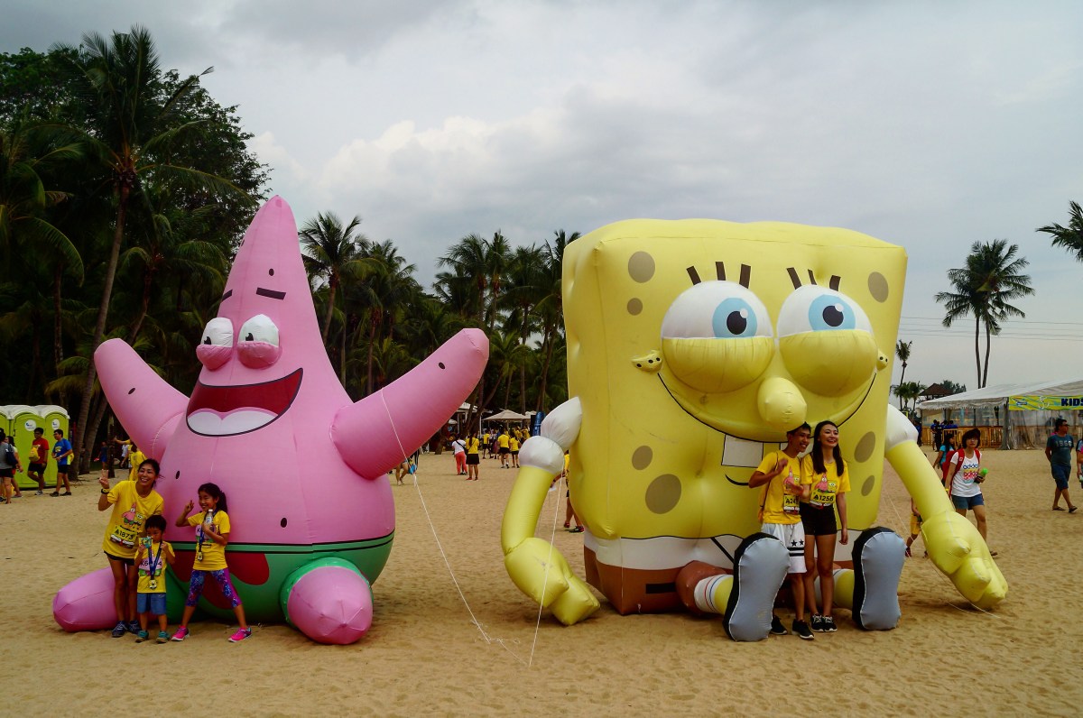 Asia’s First Spongebob Run! – Bakchormeeboy